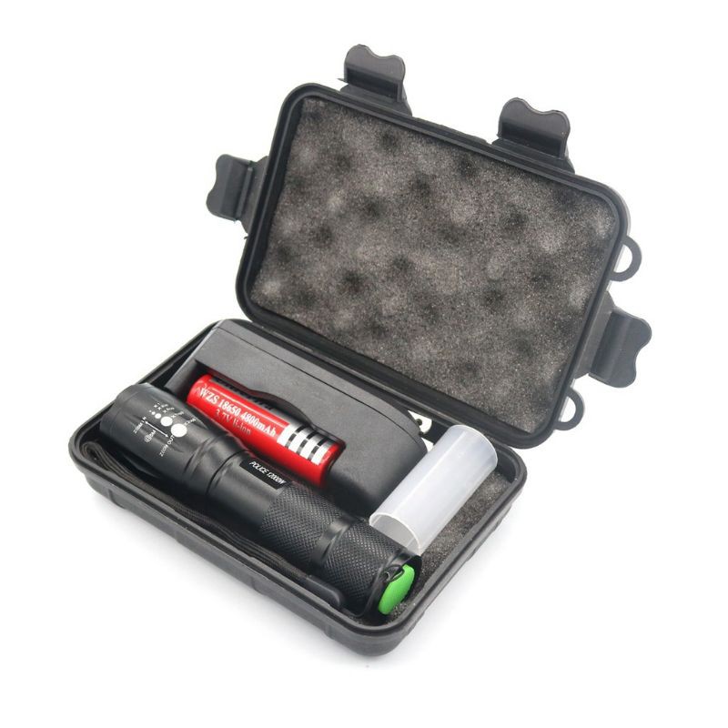 Ultra Bright CREE LED 5 Mode Bright Zoom Flashlight | Shopee Philippines
