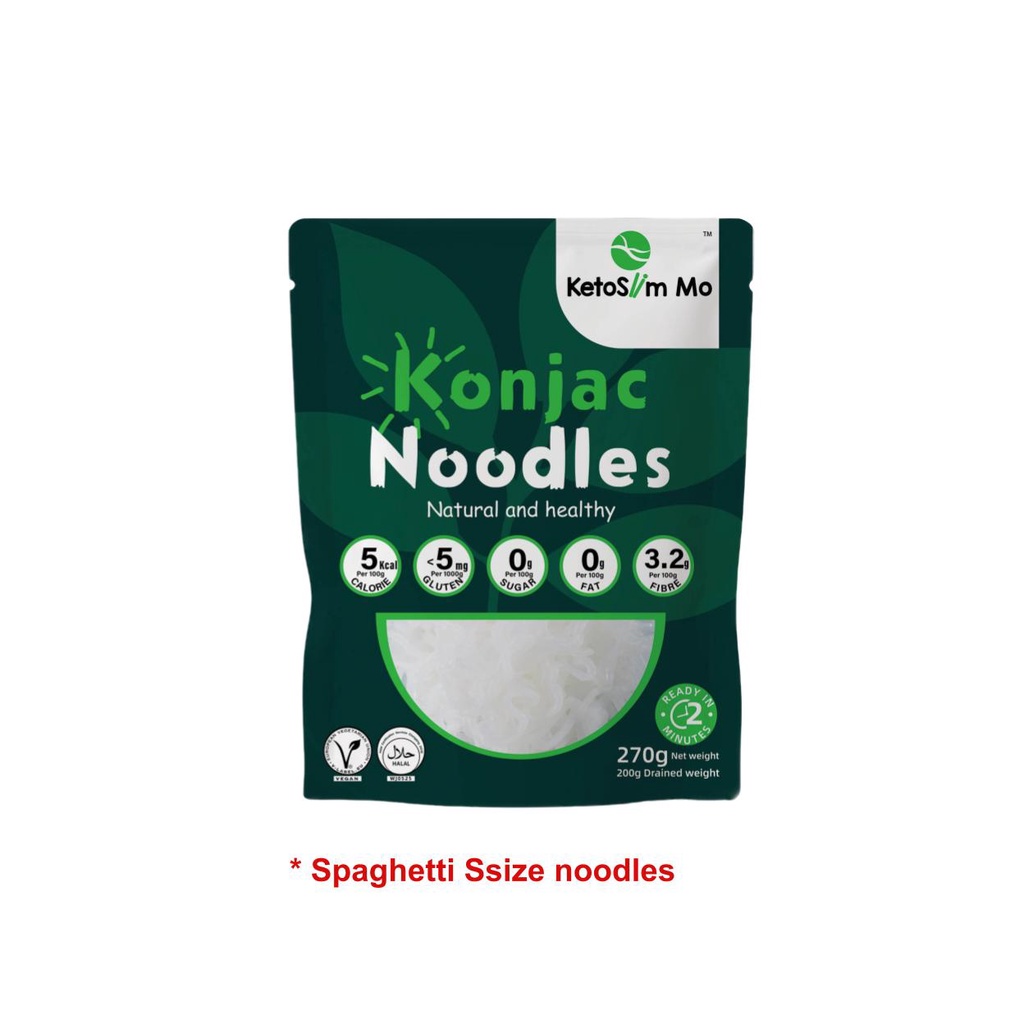 Keto Shirataki / Konjac (Spaghetti, Angel Hair, Rice) for Low Carb Diet ...