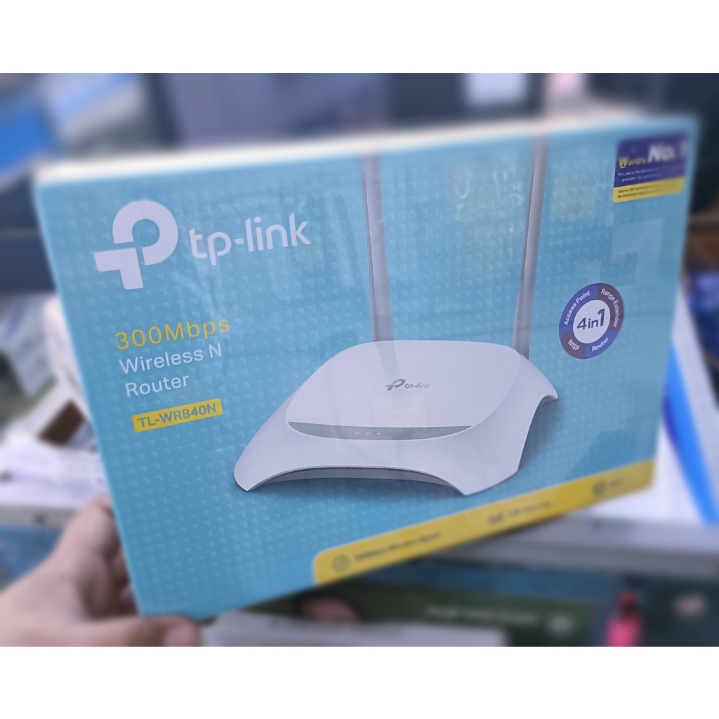 TP-LINK WIRELESS N ROUTER (TL-WR840N) | Shopee Philippines
