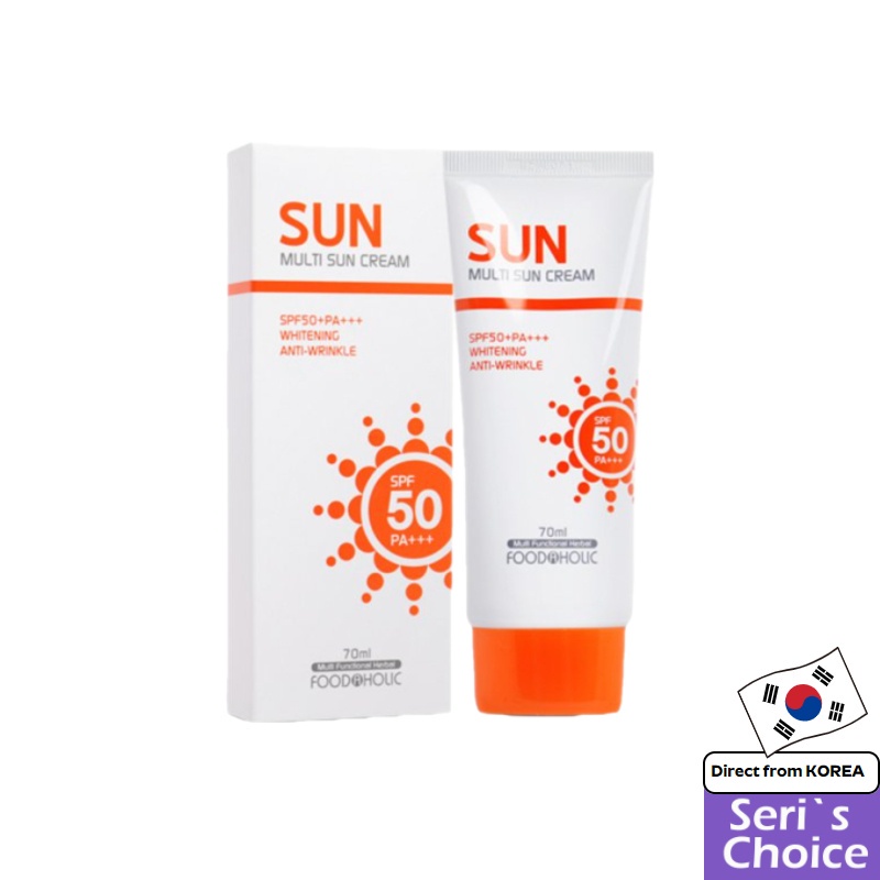 KOREA [Foodaholic] Multi Sunscreen 3in1 70ml ( SPF50+ PA+++) / UV ...