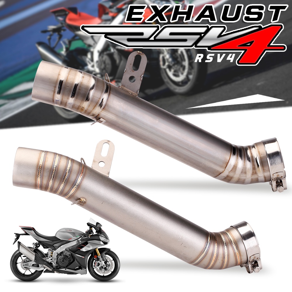For aprilia rsv4 2009 to 2014 motorcycle slip on middle connection ...