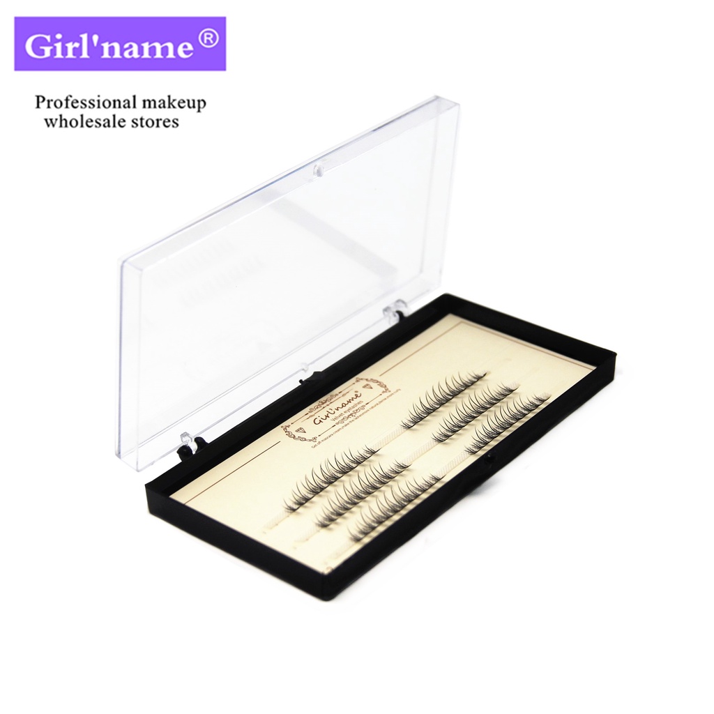 Girl'Name DIY Easy Do Eyelashes Cluster Lashes Extensions Segmented ...