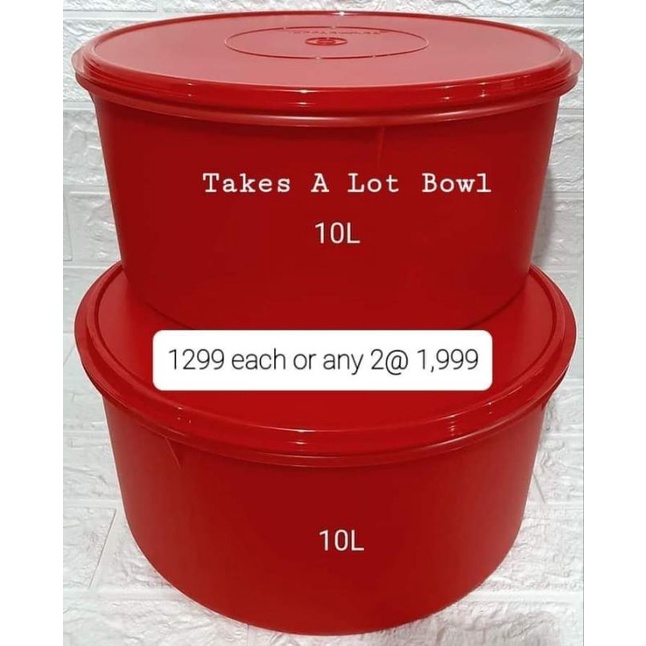 Takes A lot Bowl 10L | Shopee Philippines