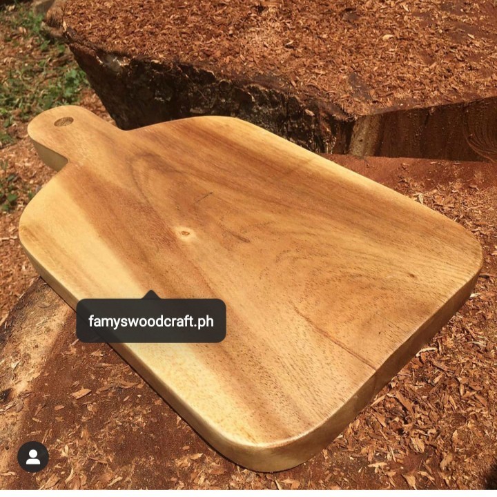 Wooden Chopping Board 15Lx8Wx.75H inches | Shopee Philippines
