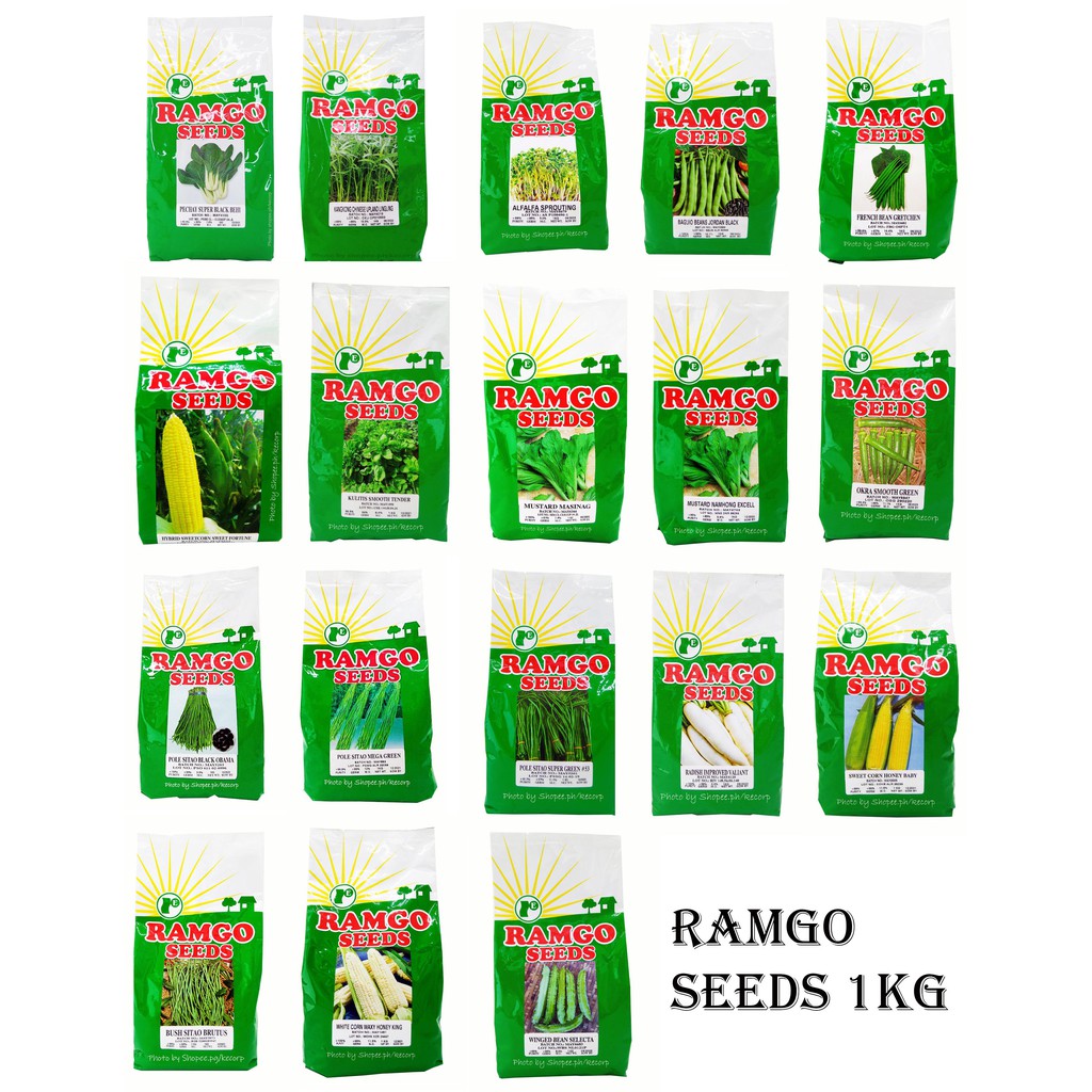Ramgo Seeds 1 Kilo Pack (RPD) KECORP_S1 | Shopee Philippines