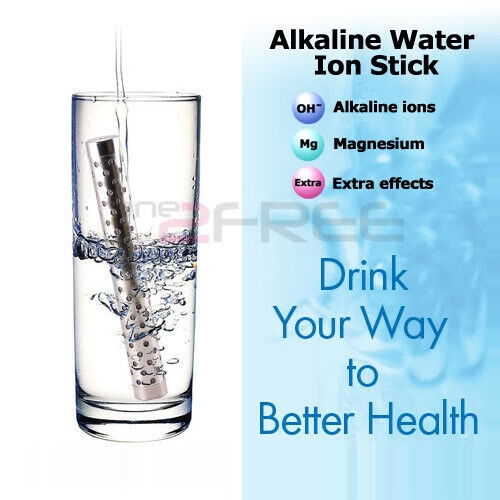 Power Ion Alkaline Water Purifier Stick Health pH Ionizer Balance Body ...