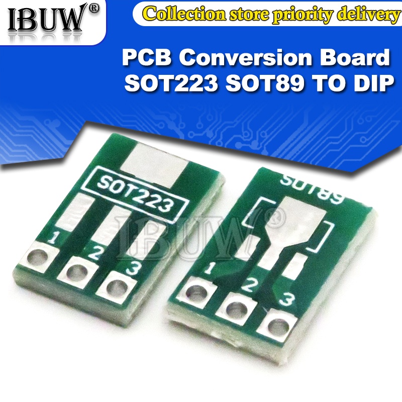 10PCS PCB Board SMD Turn To DIP Adapter Converter Plate SOP 8/16/14/20 ...