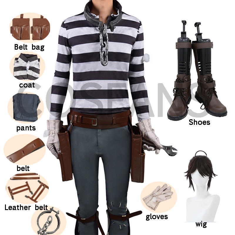 Female Identity V Cosplay Costumes Prisoner Luca Balsa Cosplay Costume ...