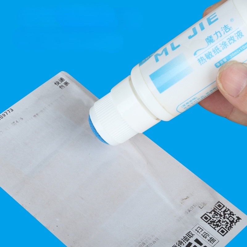 Thermal Paper Correction Fluid Waybill Eraser for Privacy Protection ...