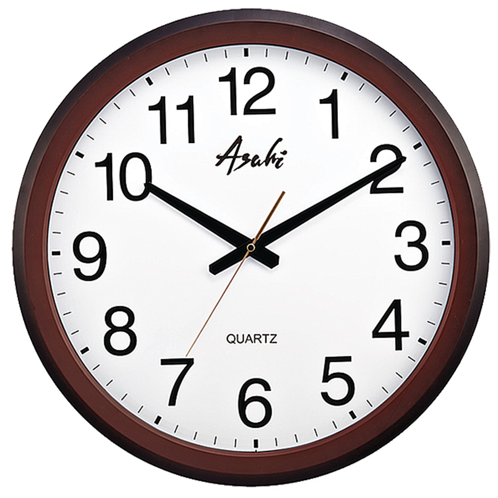 Asahi AD072 Round Wall Clock 18 inches | Shopee Philippines