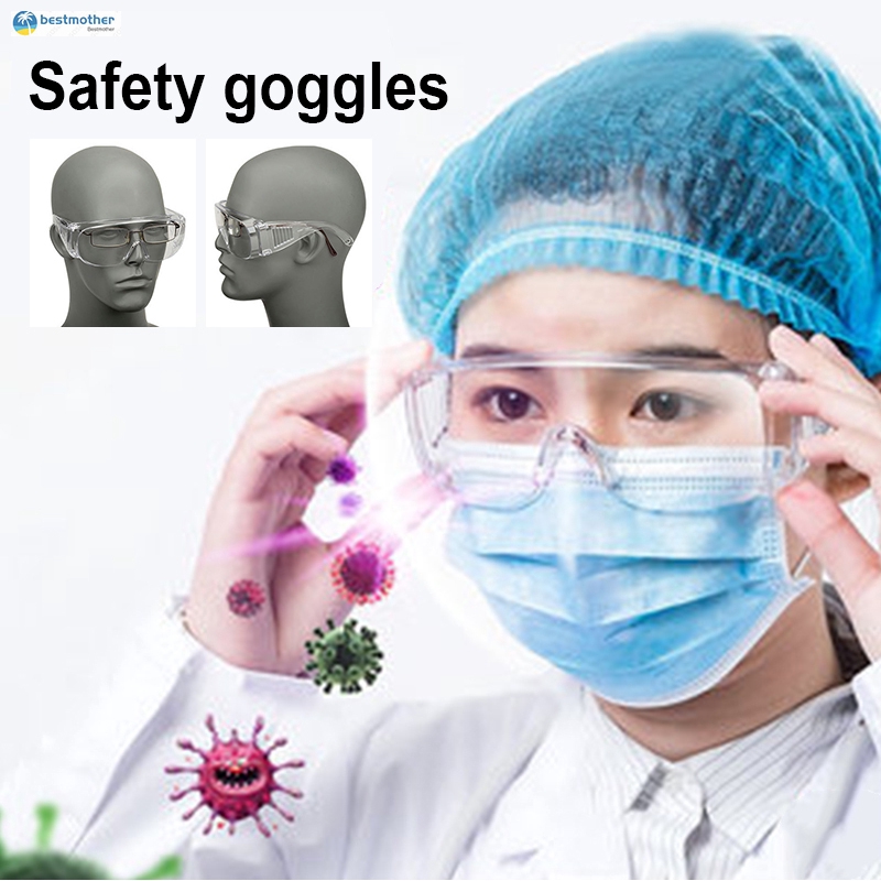 [Ready Stock]Safety Goggles/Lab Goggles/Protective Glasses Transparent ...