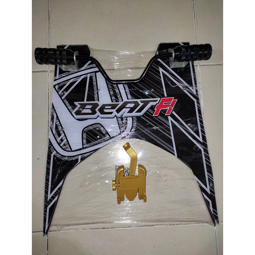 Honda Beat V2 fi Fiber Matting Grid w/ Slider n Side Mirror CP | Shopee ...