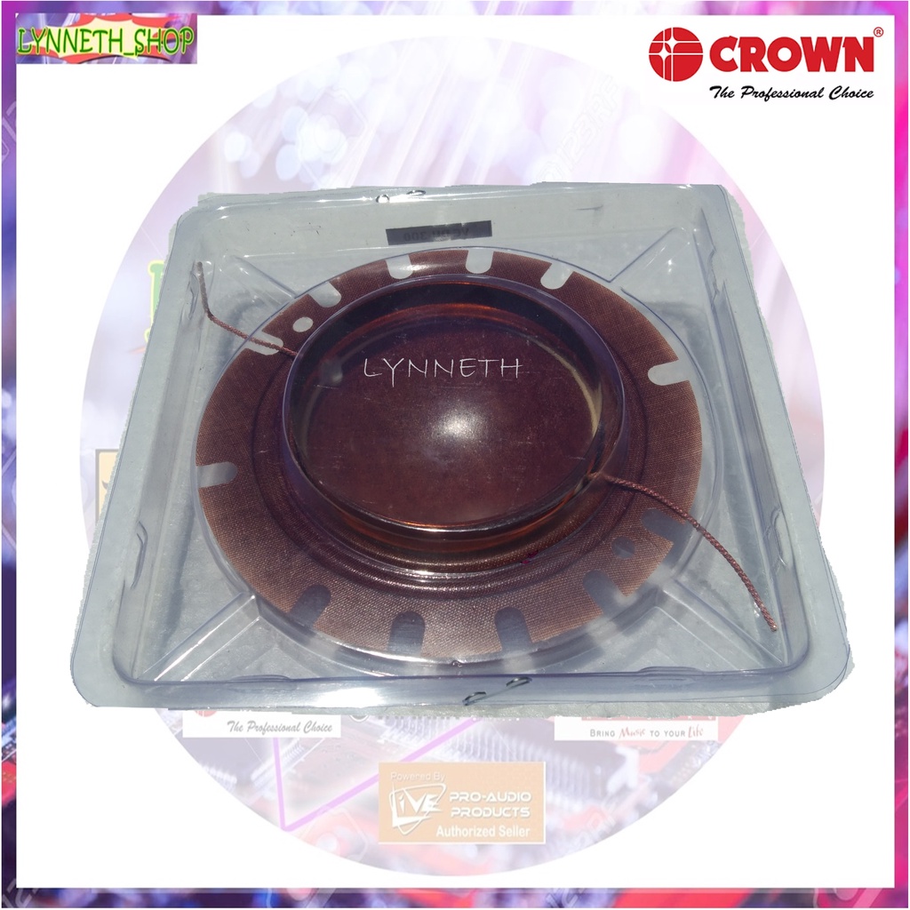 DU-300 CROWN DRIVER UNIT VOICE COIL TRUMPA | Shopee Philippines