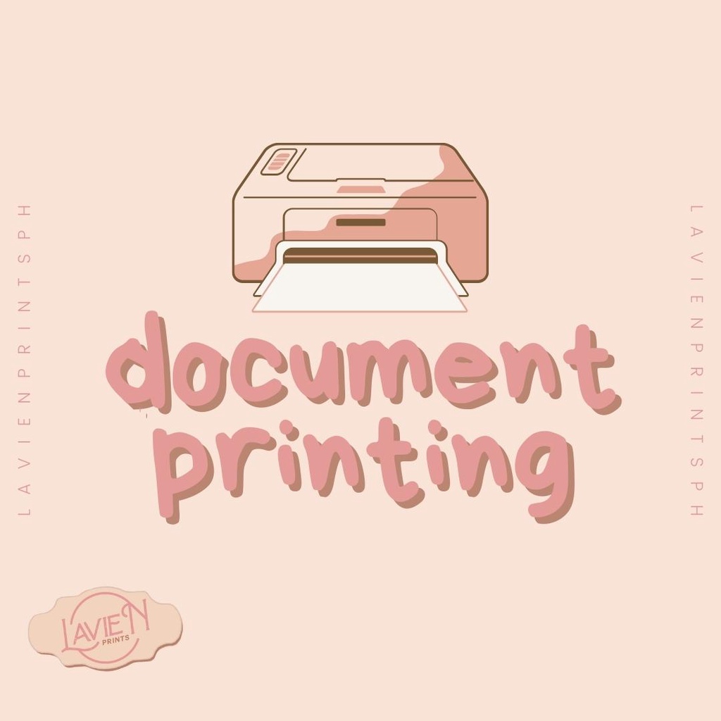 document printing services (short, a4, long) | Shopee Philippines