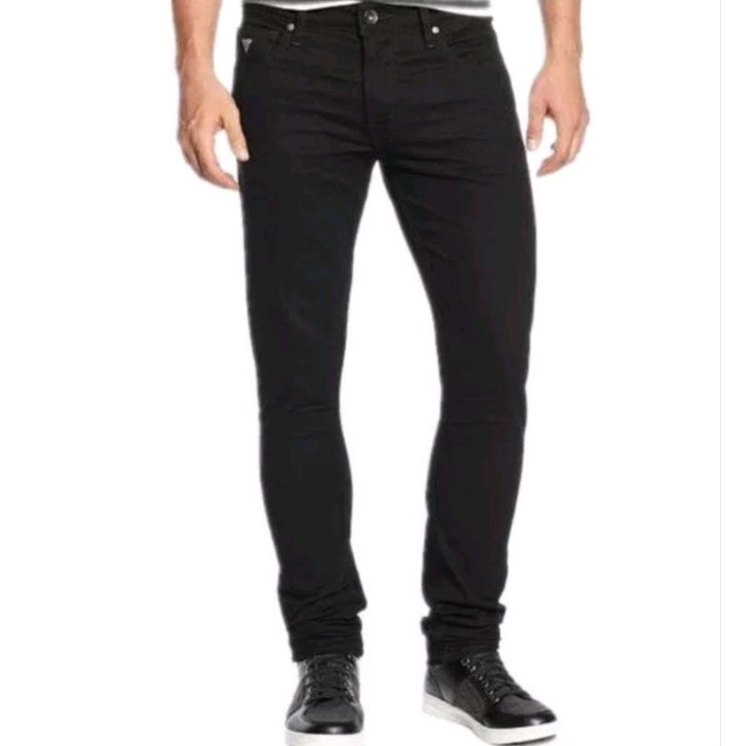 Premium Quality Original Whose Jeans Straight Cut Black Maong Pants for ...