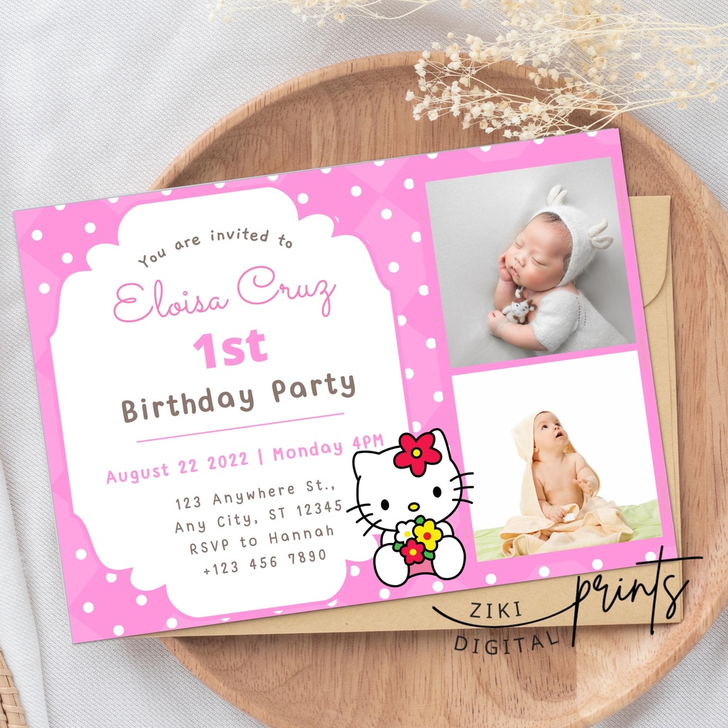 [COD] Hello Kitty 1st Birthday / Baptismal Christening Baptismal ...