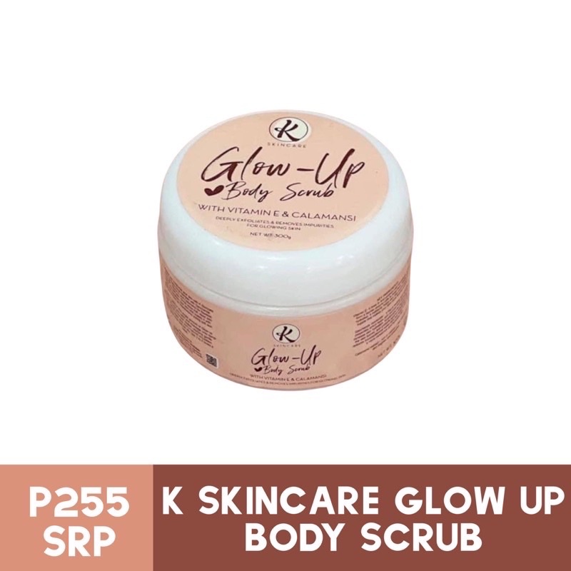 K Skin Care Glow Up Body Scrub 300g | Shopee Philippines