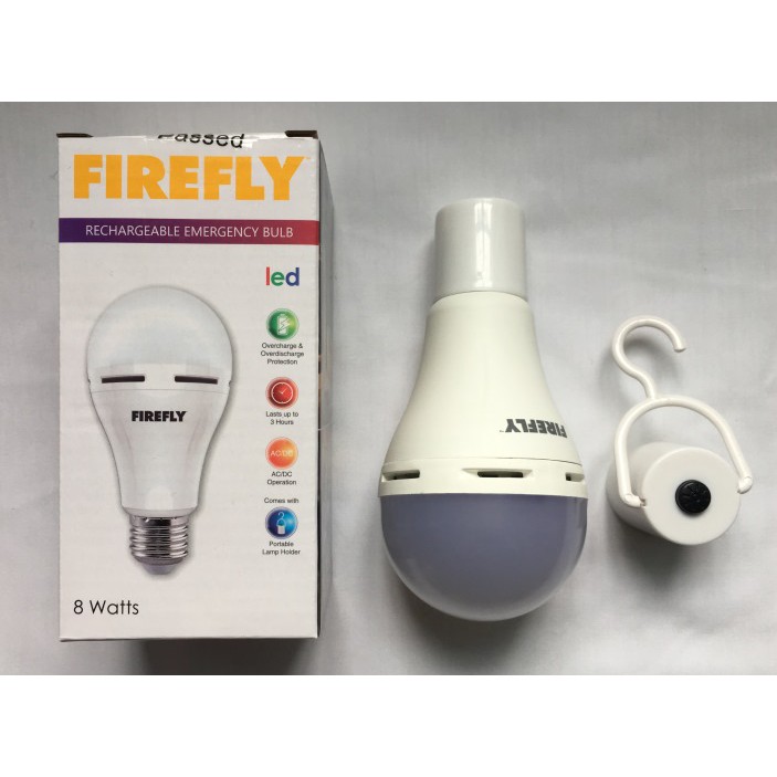 Firefly Rechargeable Emergency Bulb (5w,7w,12w) | Shopee Philippines