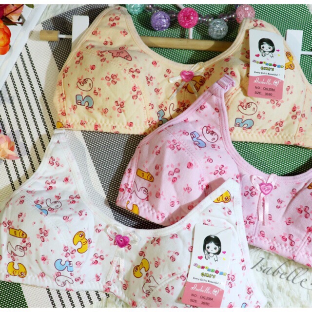 SF COD Cotton Baby Bra Numbers Stock number: 1029# | Shopee Philippines