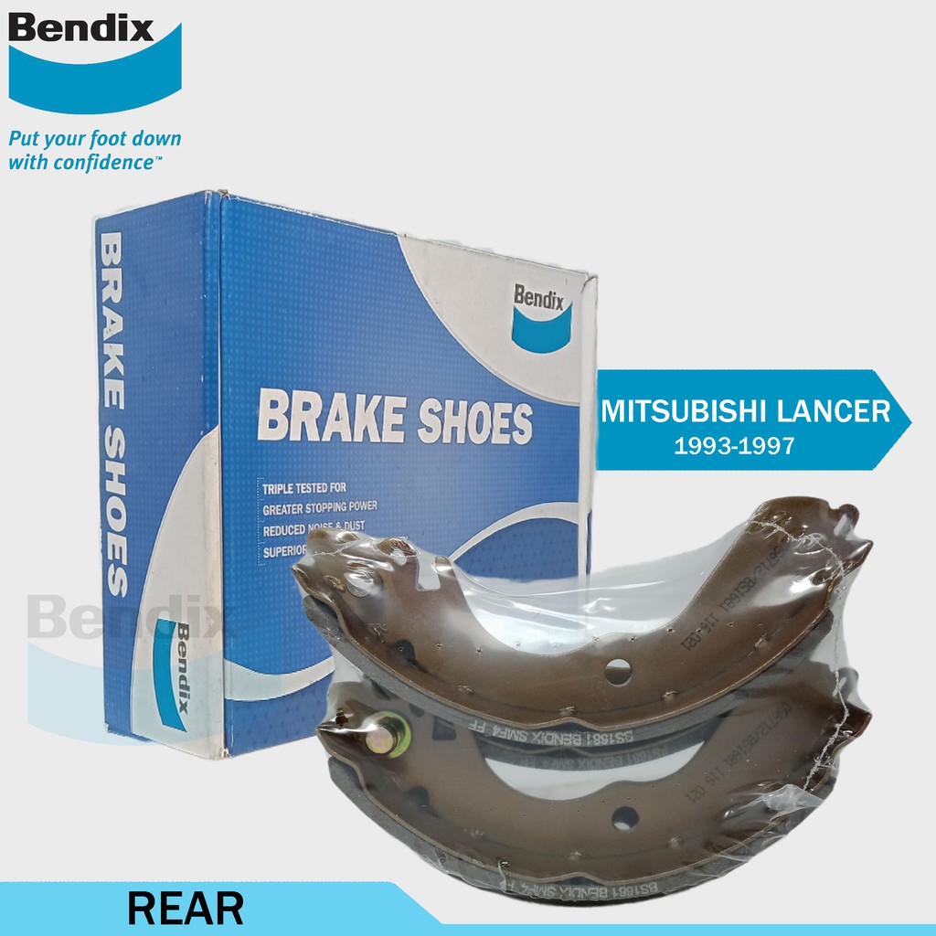 Bendix Brake Shoe For Mitsubishi Lancer (Rear) 1993-1999 | Shopee ...