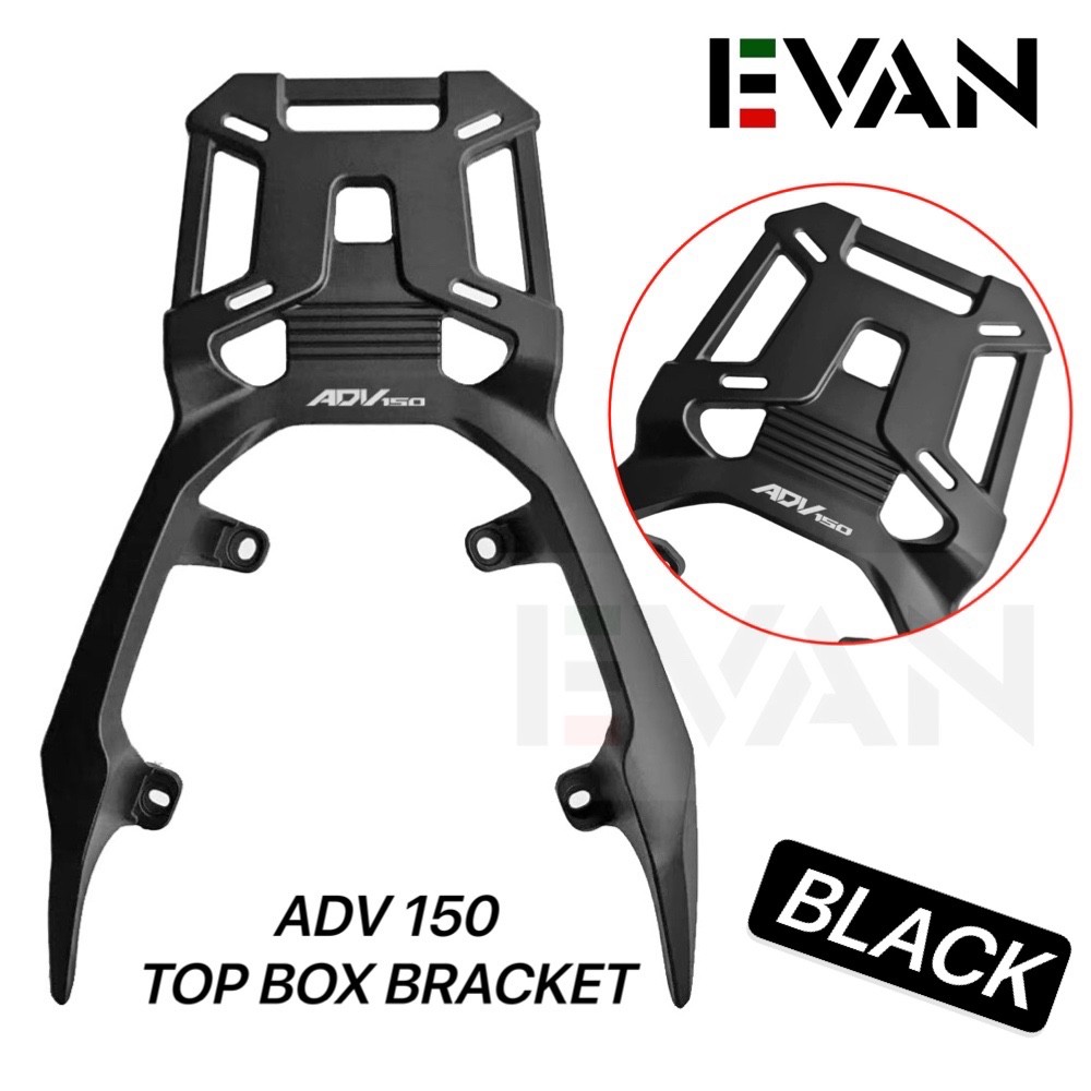 EVAN.PH Honda ADV 150 Top Box Bracket Rear Bracket Heavy Duty Made in ...