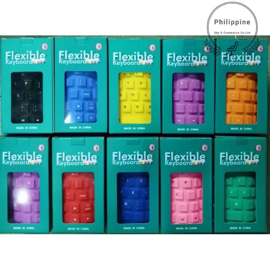 85 Keys Foldable Soft Keyboard Flexible Keyboard Waterproof Usb