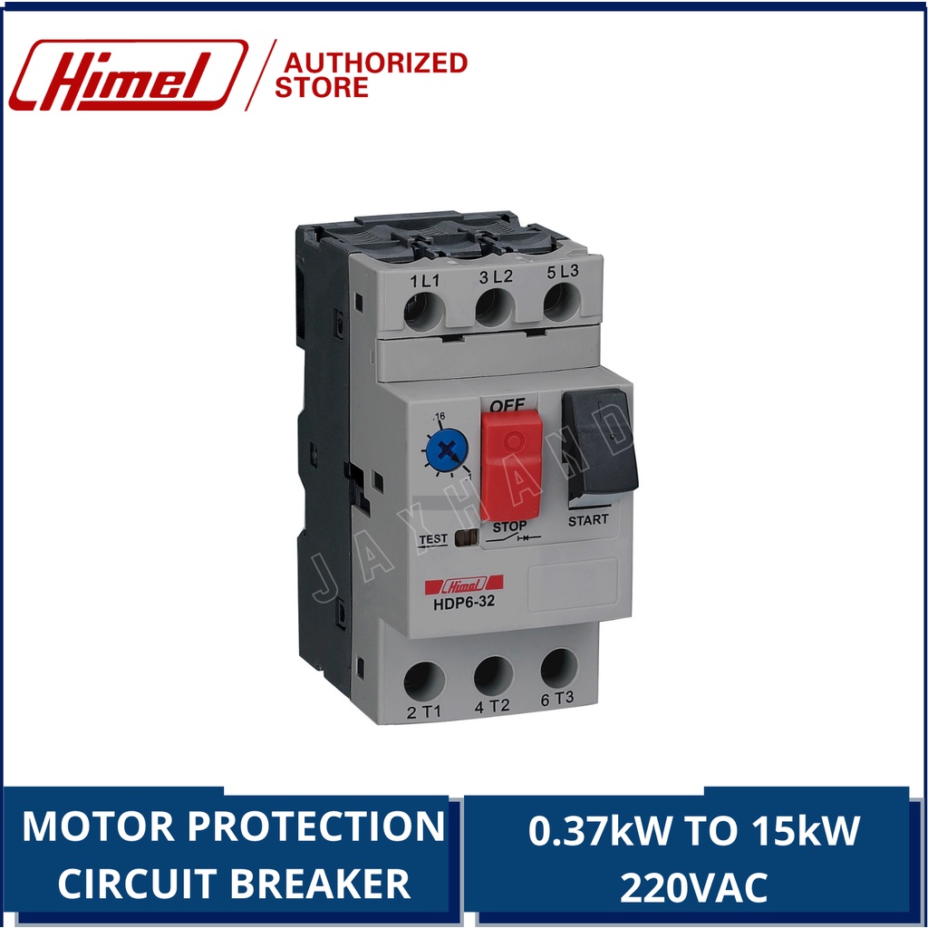 Himel Motor Protection Circuit Breaker HDP6, MPCB | Shopee Philippines