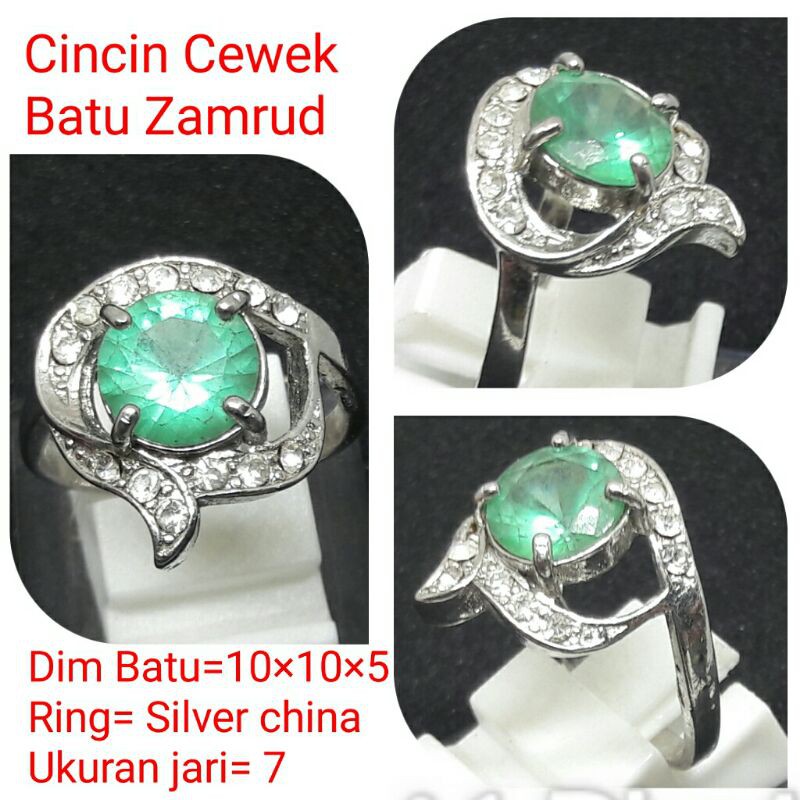 ZAMRUD STONE RING 03 | Shopee Philippines