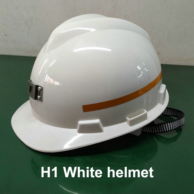 Safety Helmet Mine Cap Miners Hard Hat Construction Working Protective ...