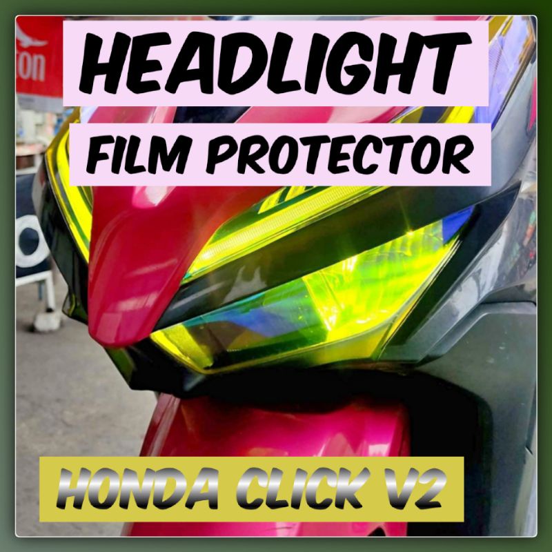 Honda Click v2/v3/v4 Headlight film protector | Shopee Philippines
