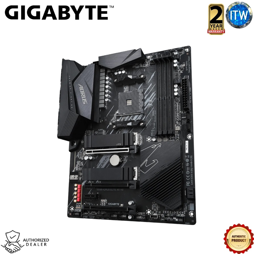 Gigabyte B550 Aorus Elite AX V2 DDR4 - AMD B550 Chipset ATX Motherboard ...