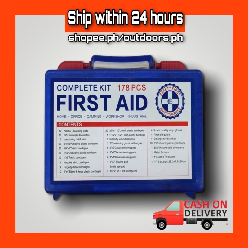 First Aid Kit FA-11 emergency kit and medical supply | Shopee Philippines