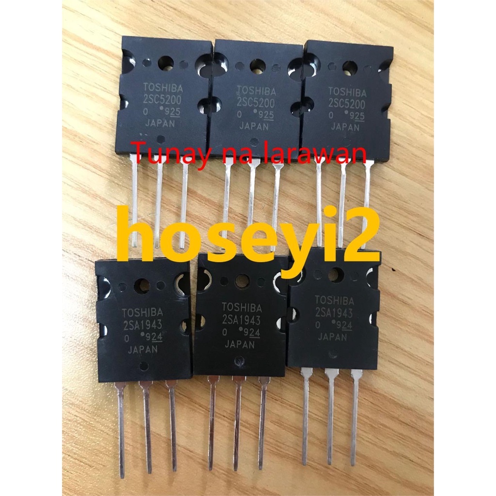 (1 set 5 set ) 100% original 2sc5200 2sa1943 Transistor Toshiba C5200 A1943 | Shopee Philippines