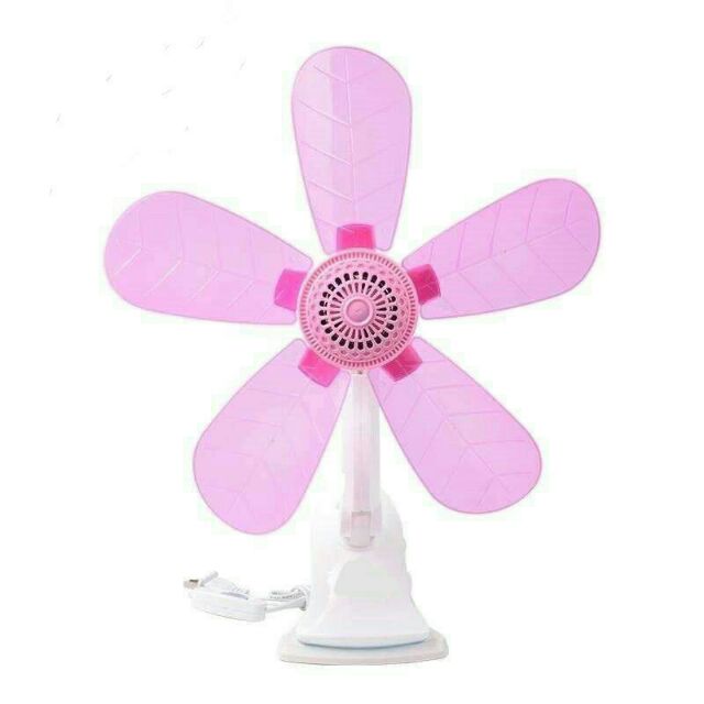 5 Blade Desk Table Clip Fan Mini Home Electricfan portable clamp fan ...