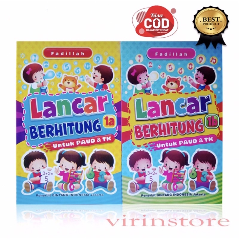 Package Of 2 Pcs Smooth Counting Books 1a & 1b / Learning Guide For ...