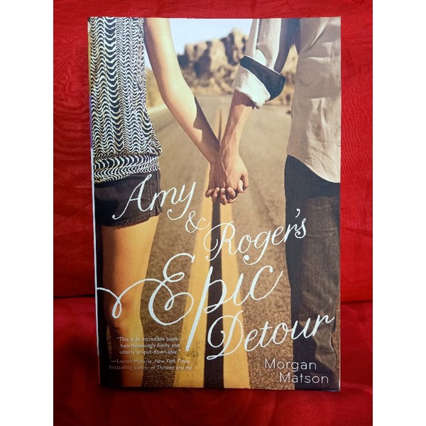 Amy & Roger's Epic Detour by Morgan Matson | Shopee Philippines