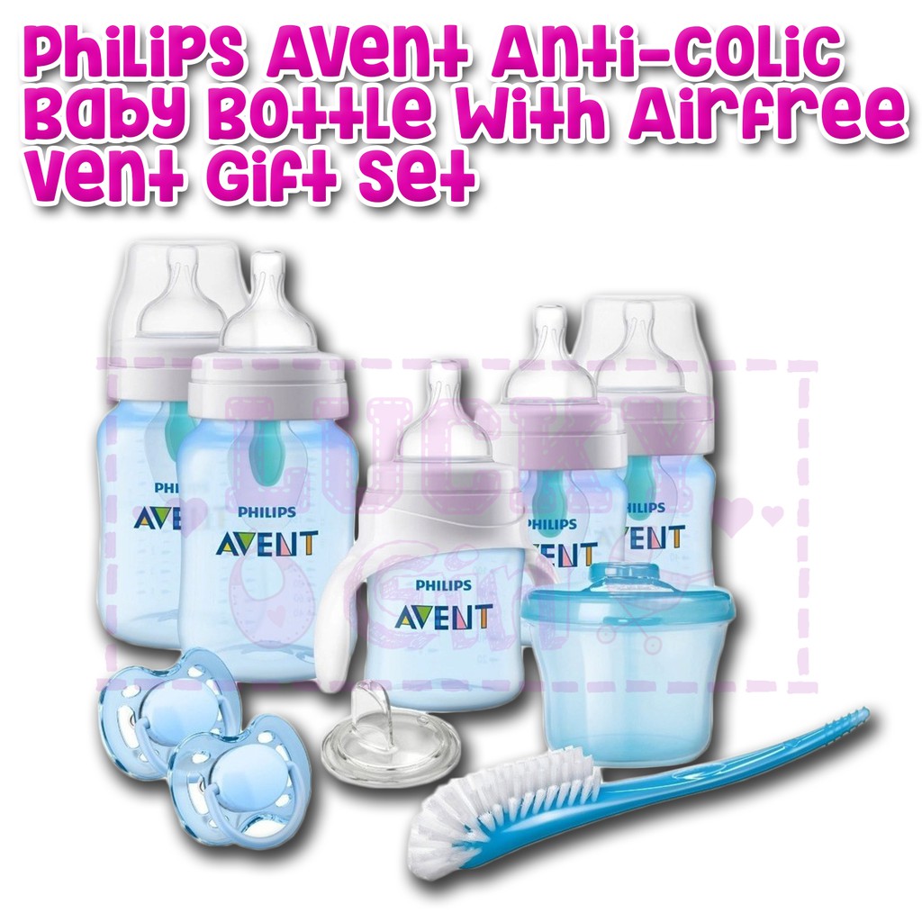 Philips Avent Classic Anti Colic Baby Bottle 9oz 5 pcs/pck bottles Blue ...