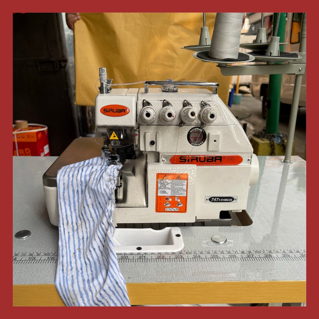 Juki / Siruba 5 Threads Overlock Edging Edger Machine Brandnew & Semi ...