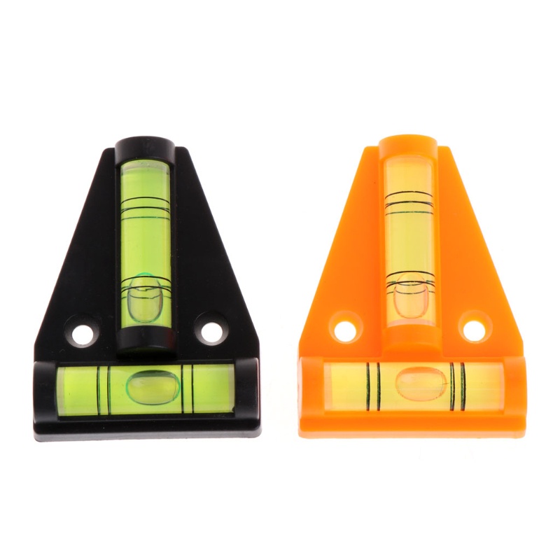 PCF* Portable Level 2 Way T-type Cross Check Bubble Level for Caravan ...