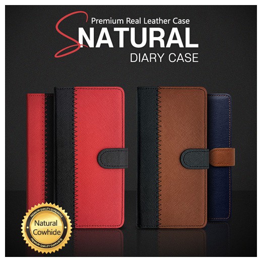 iPhone 13 12 11 Pro Max Mini Sirius S Natural Leather Diary Case ...