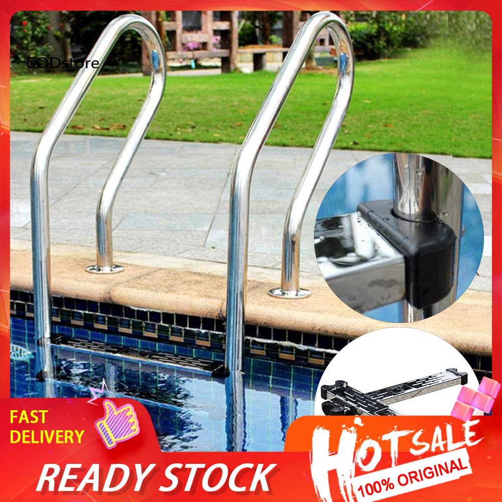 COD Stainless Steel Swimming Pool Step Non-Slip Replacement Anti-rust ...