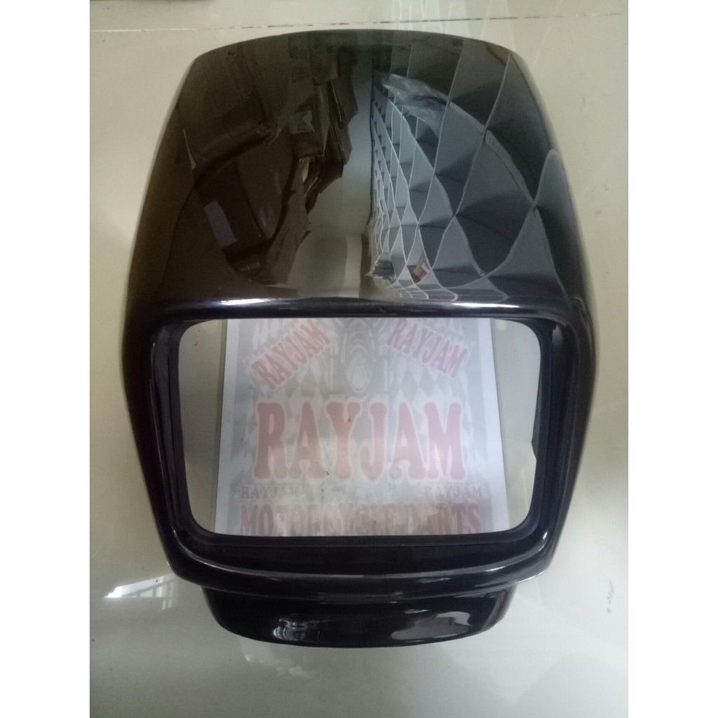 Head Light Cowling (No Decals) Black Barako 1 and 2 55052-B013-BQ ...
