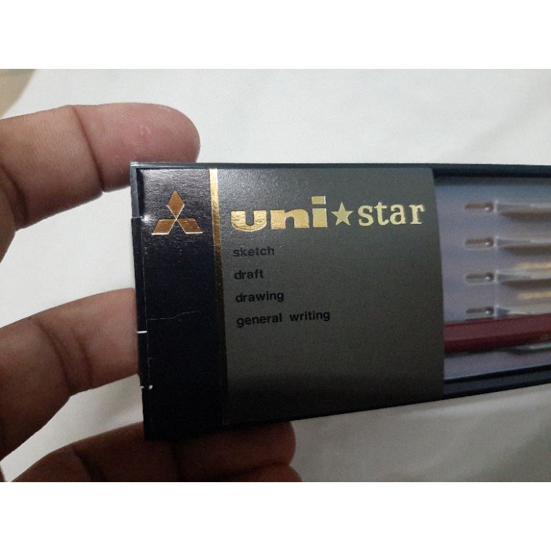 Mitsubishi Uni-Star Pencil (unsealed/loose) Japan | Shopee Philippines
