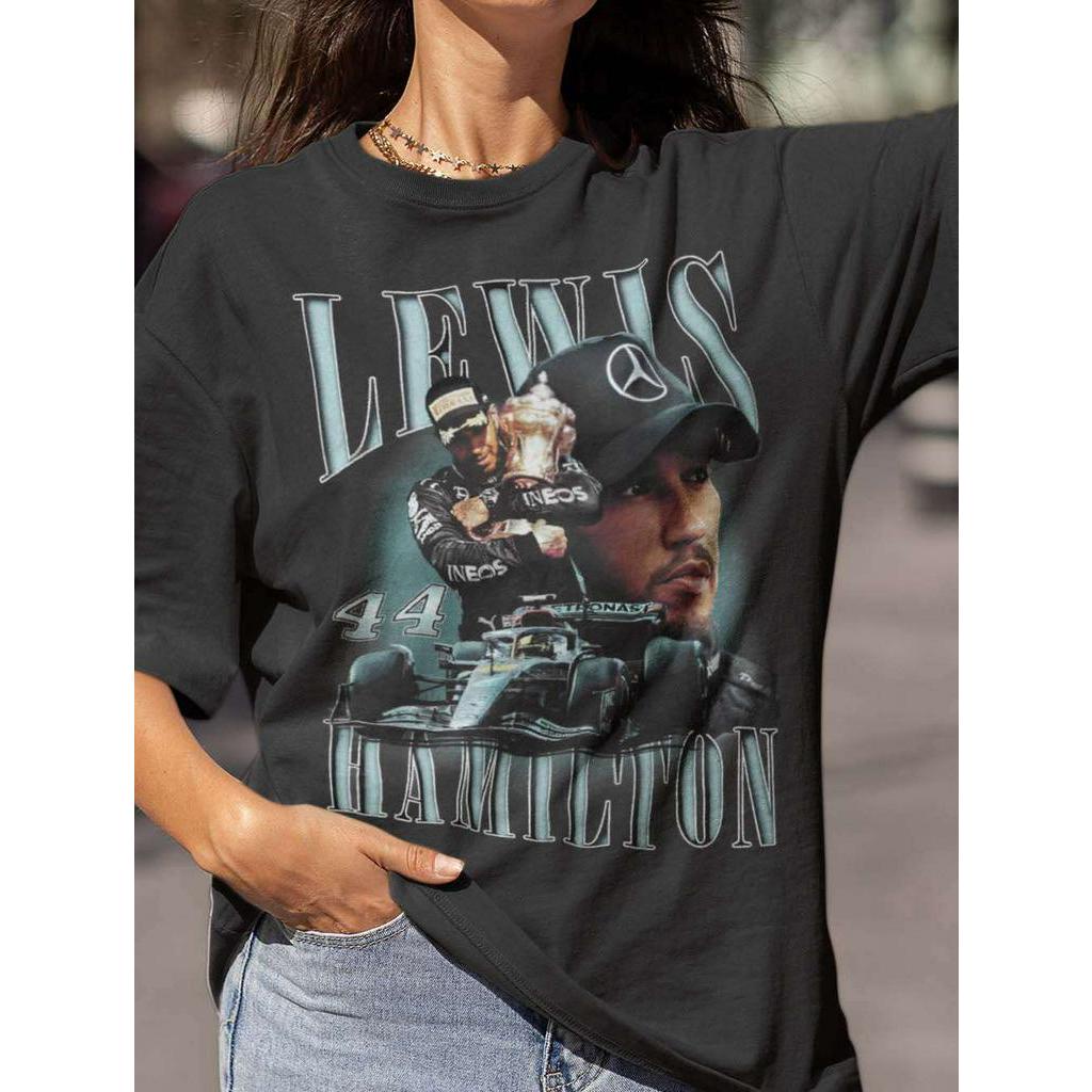 Lewis Hamilton Shirt - Formula 1 Racing Team Mercedes 90s Vintage x ...