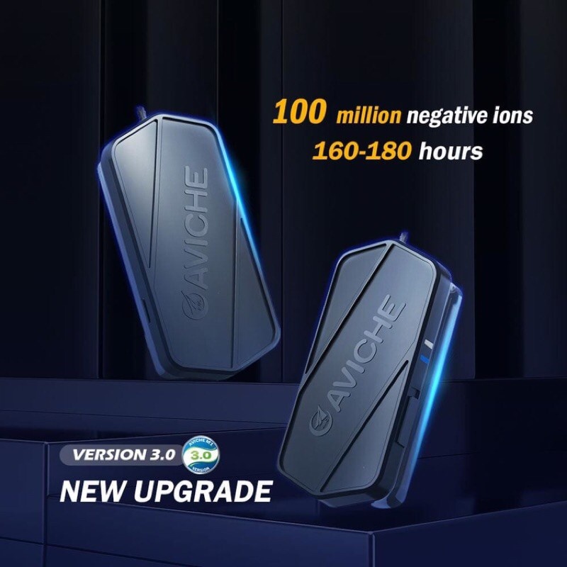 NEW 3.0 AVICHE M1 Personal Rechargeable and Portable Air Purifier ...