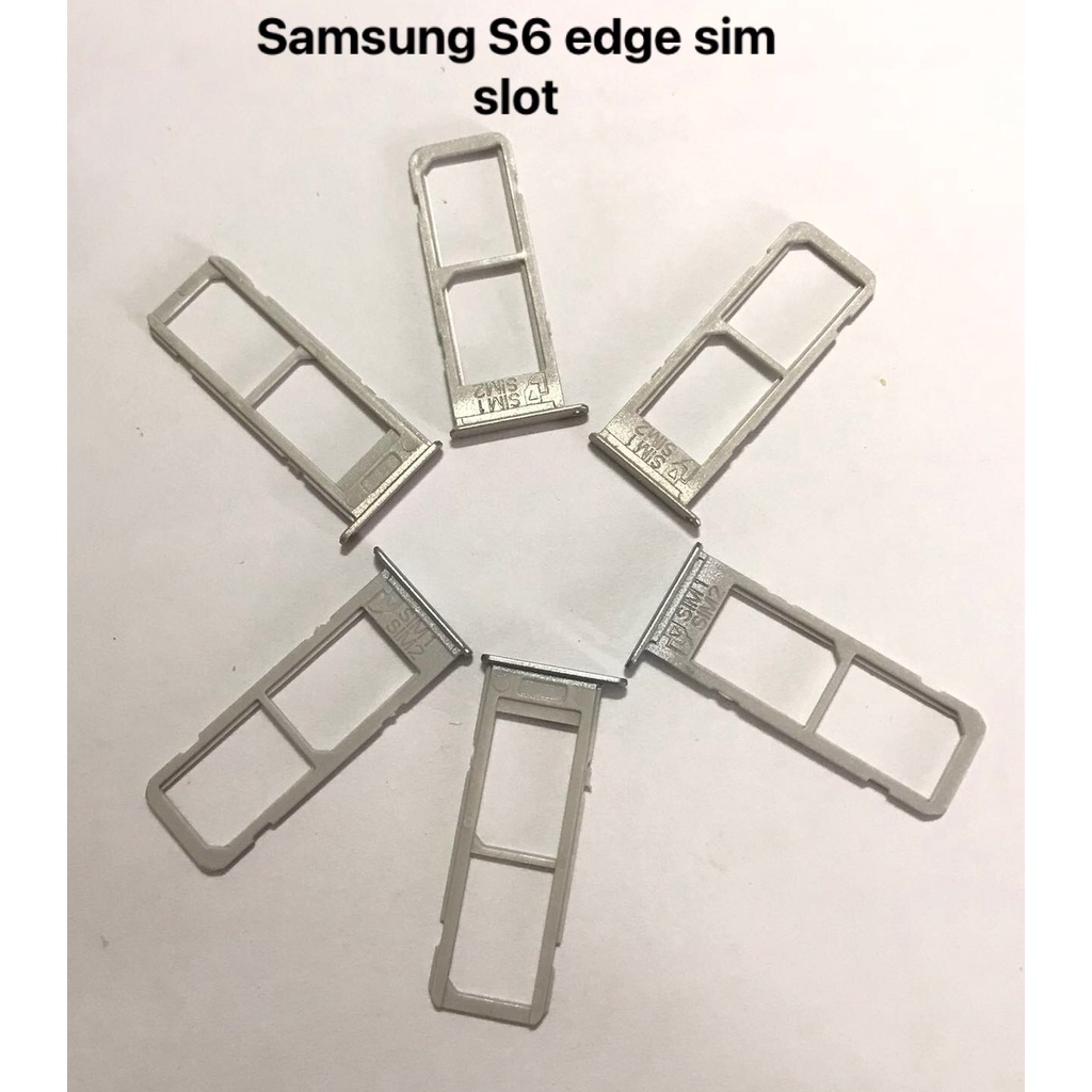 samsung S6 edge sim slot / sim tray replacement available | Shopee ...