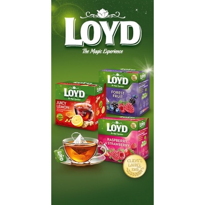 Loyd yerba mate energy fruit tea bag made in Poland 40g | Shopee ...
