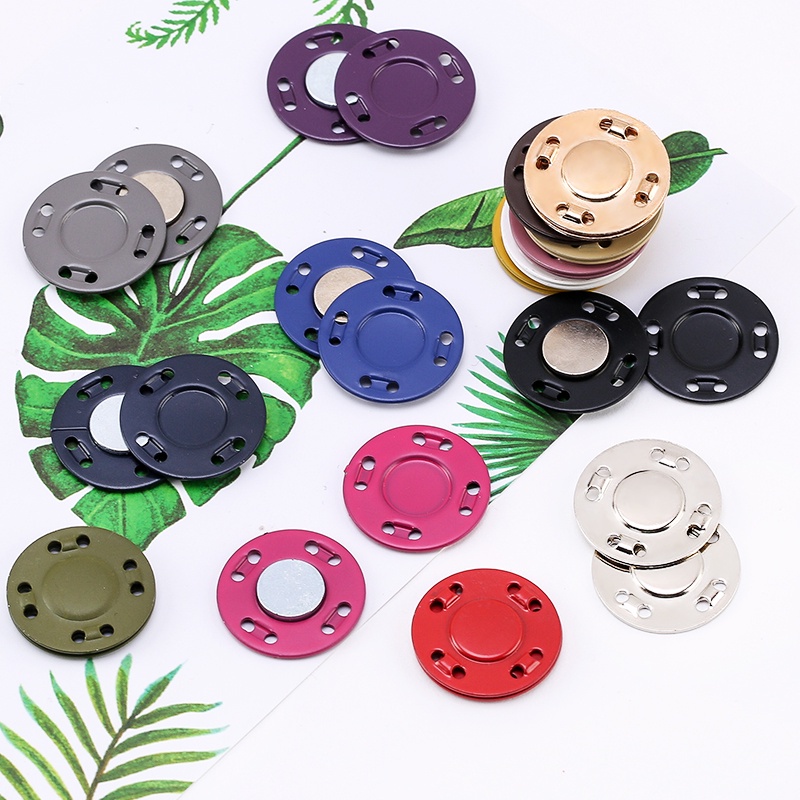 5 Pairs Magnetic Buttons Invisible Button For Needlework DIY Sewing ...