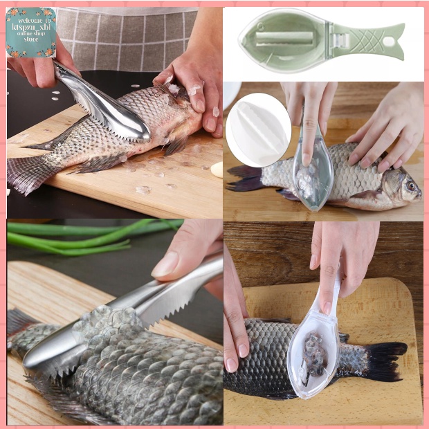 Stainless steel/Plastic fish scale/blade/fish/scale fish | Shopee ...