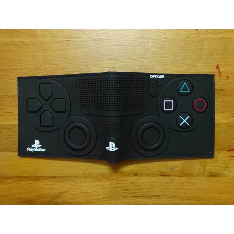 PS Gamepad Wallet Game Console Pattern Short Wallet Wallet | Shopee ...